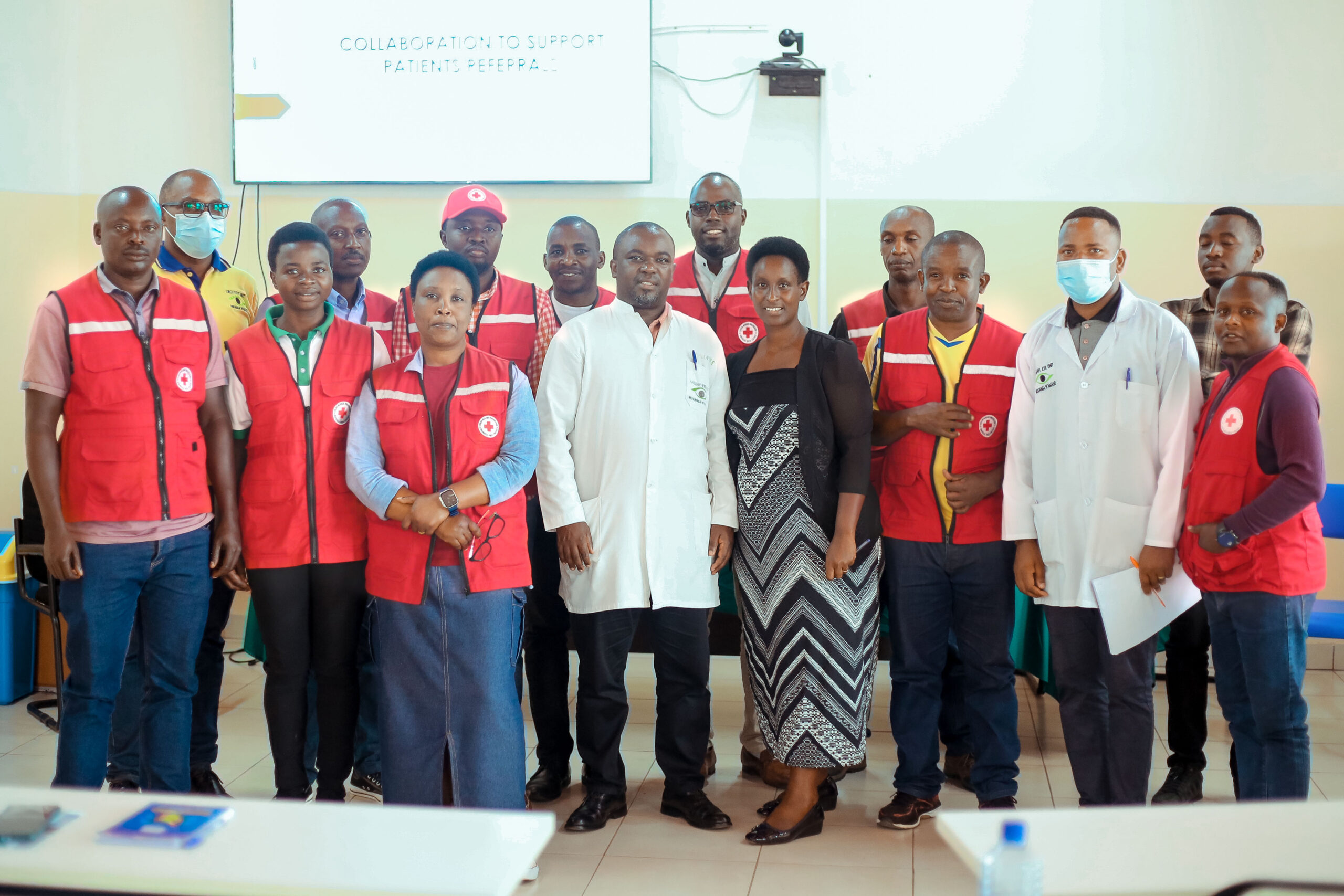 Red Cross Volunteers Receive Eye Health Training - ICK News