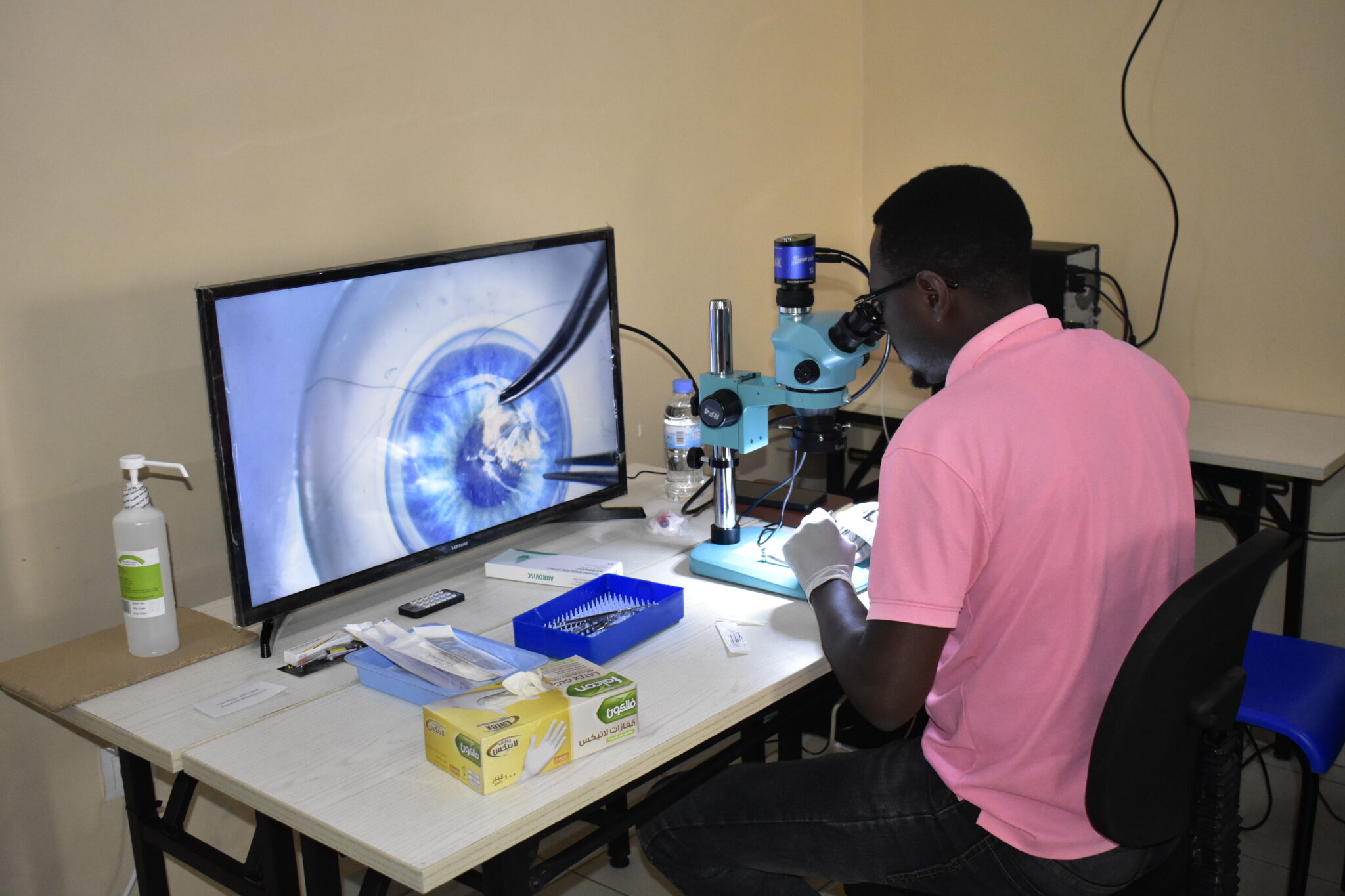 Specialized training for Rwandan Ophthalmologists