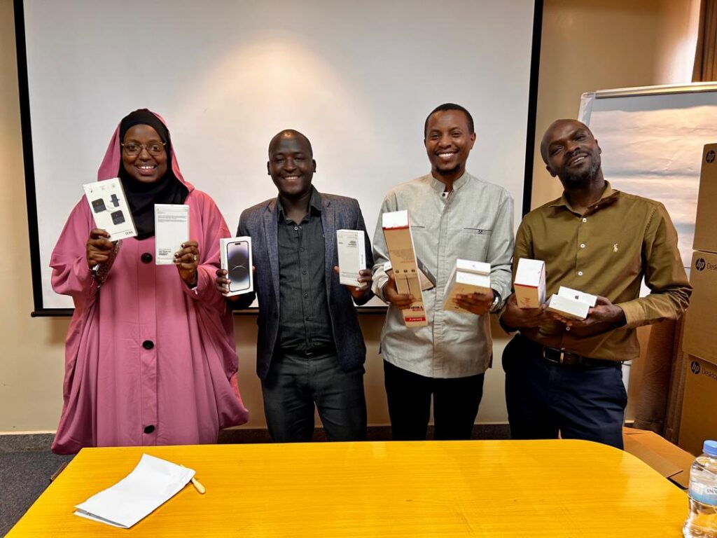 Rwanda Media Programme Gives ICK Hands-on Materials for ICK News - ICK News